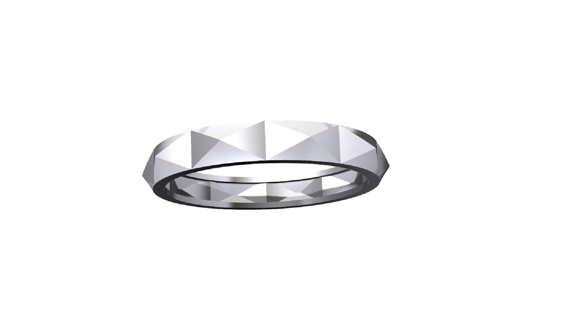 3D SIGNET RING PYRAMID PLAIN - TurboSquid 1940708