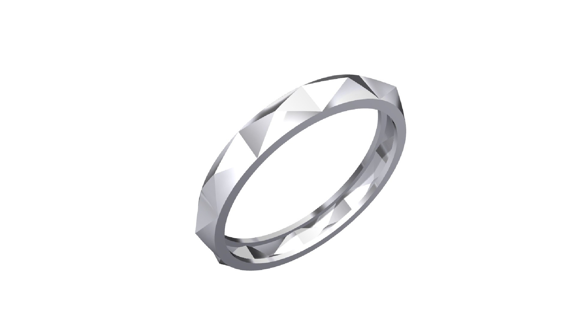 3D SIGNET RING PYRAMID PLAIN - TurboSquid 1940708