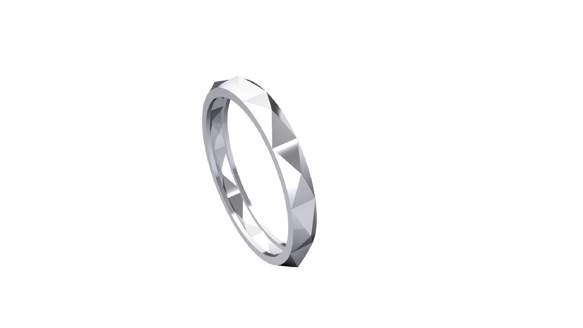 3D SIGNET RING PYRAMID PLAIN - TurboSquid 1940708