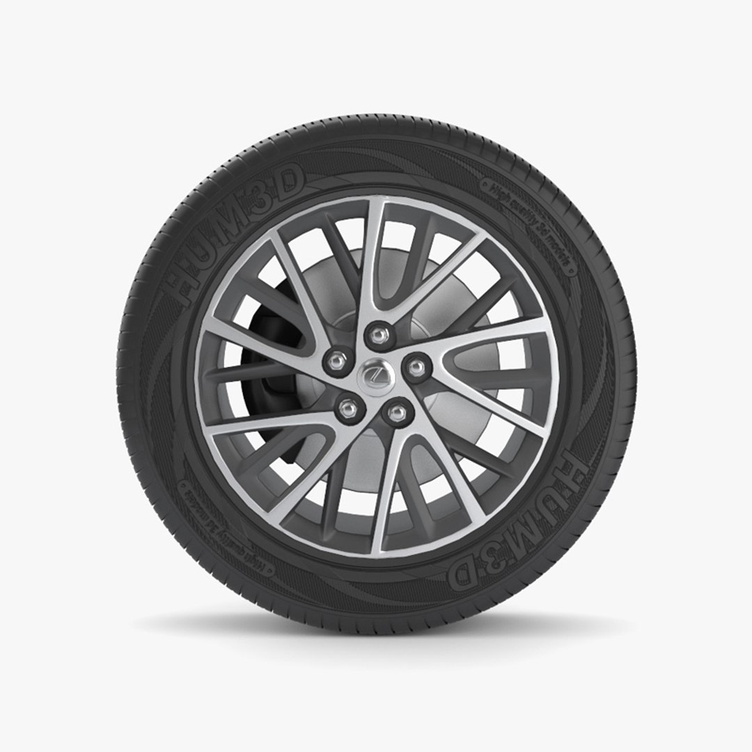 Lexus ES 2016 Rim 001 3D model - TurboSquid 1951247