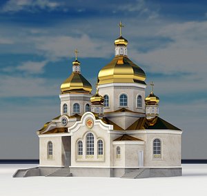 3D Russian Orthodox Church Models - Browse & Download Formats - TurboSquid