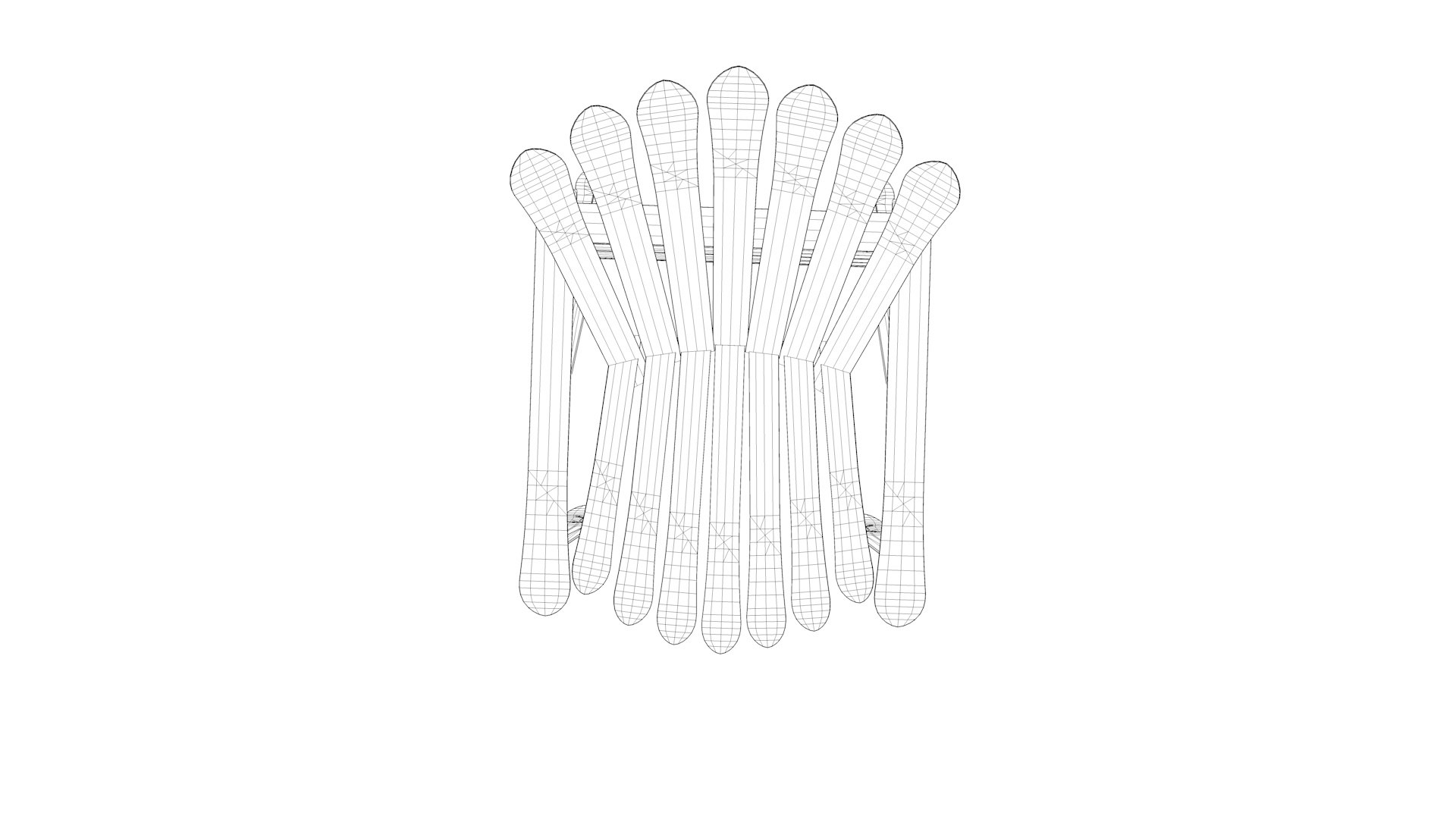 3D Ski Chair Model - TurboSquid 1972455