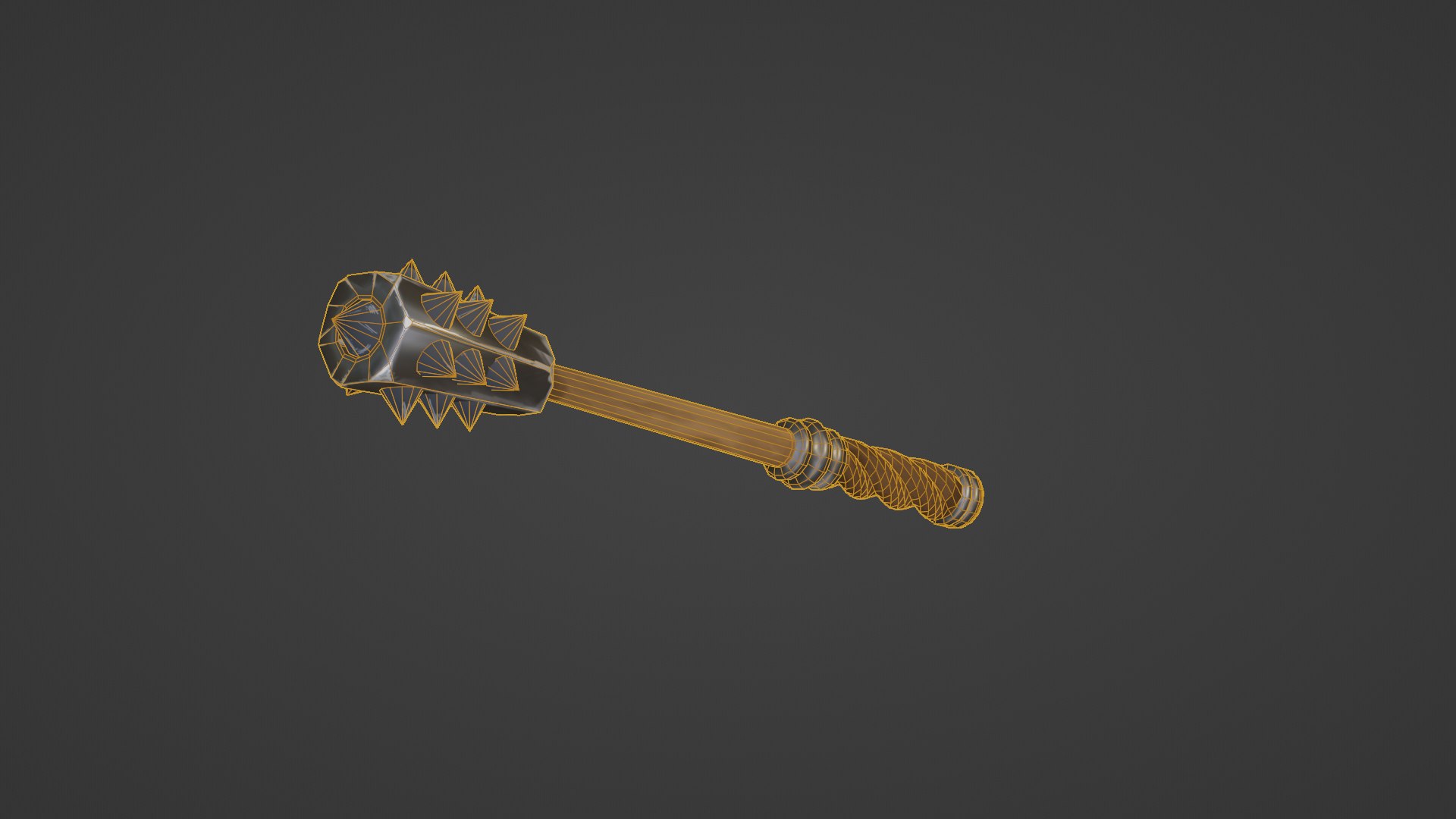 3D Medieval Mace - TurboSquid 2358838