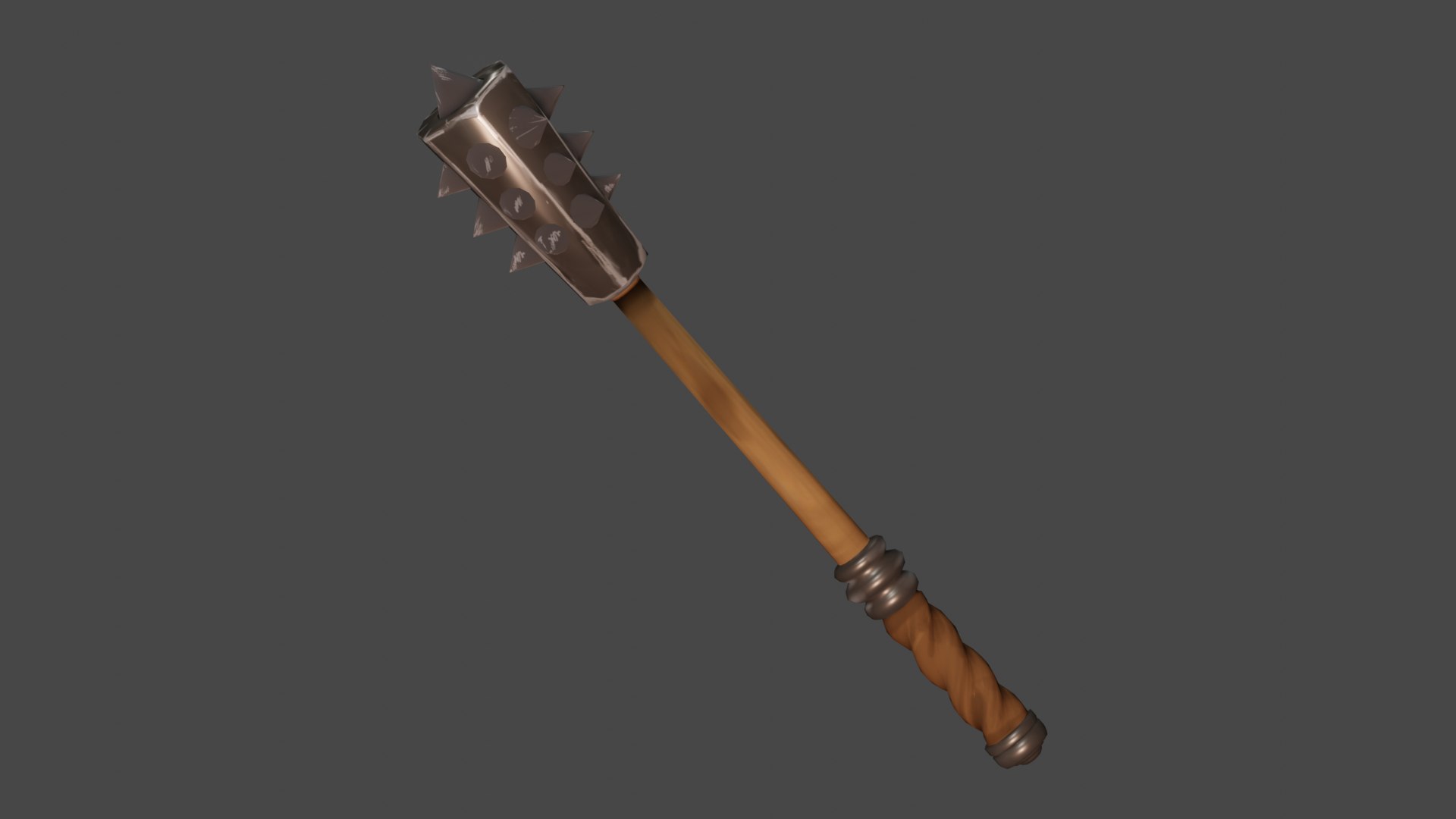 3D Medieval Mace - TurboSquid 2358838