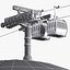 3d Model Of Cartoon Aerial Tramway