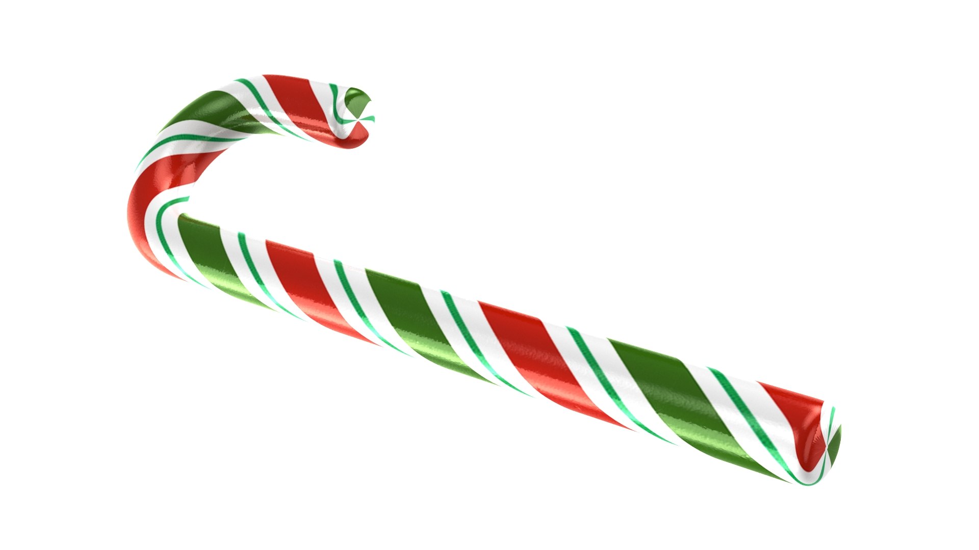 Detailed Christmas Candy 3D model - TurboSquid 2156530
