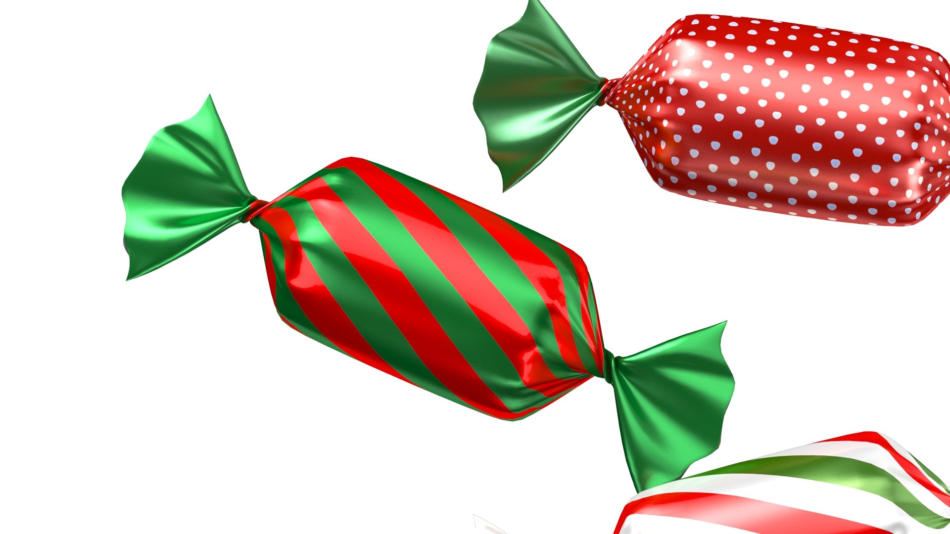 Detailed Christmas Candy 3D model - TurboSquid 2156530