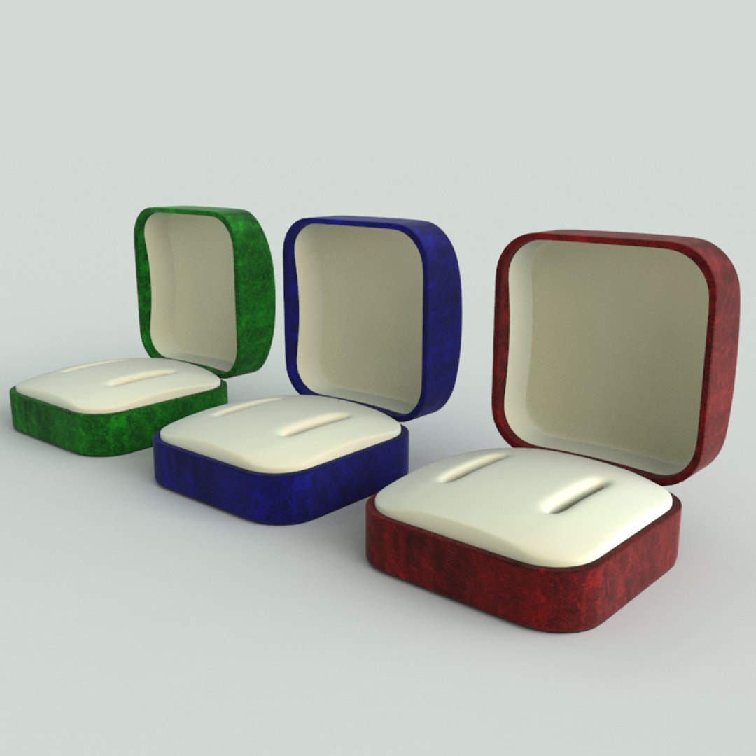 Obj Velvet Jewelry Boxes