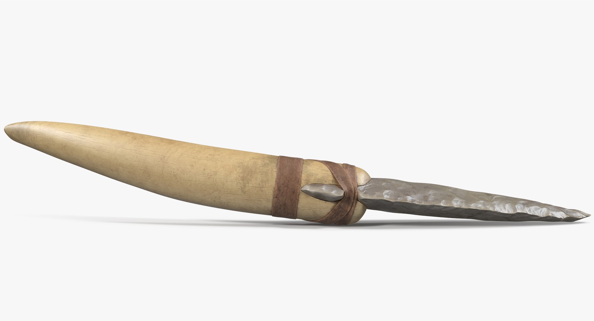 3d model ancient knife