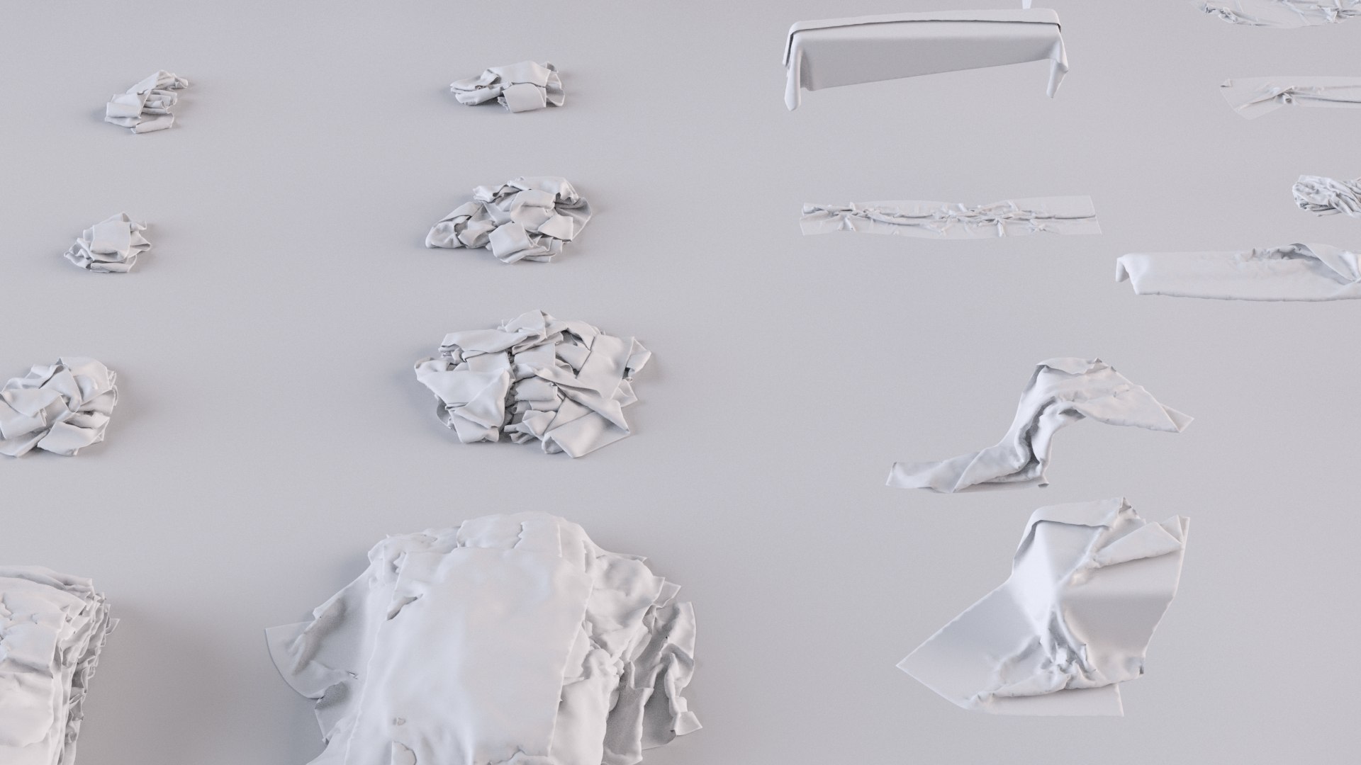 3D Piles Cloth Rag - TurboSquid 1650593