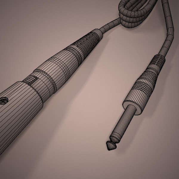 microphone 3d model