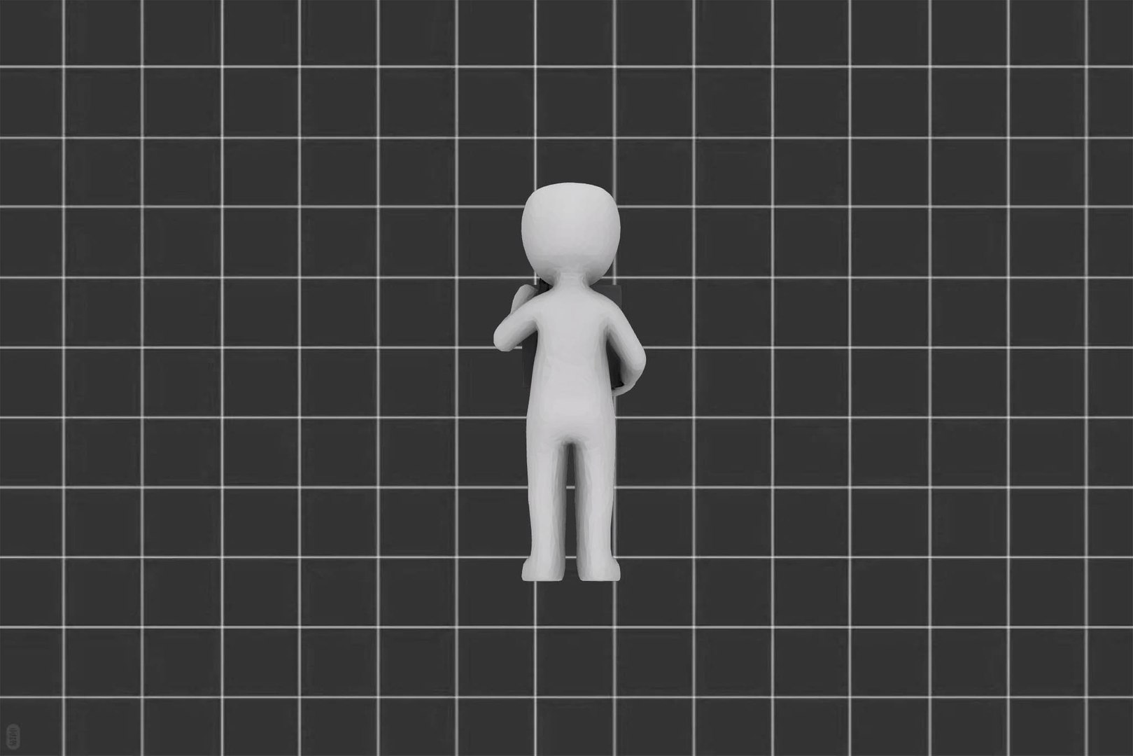 3D Model Writing Figure - TurboSquid 2387511