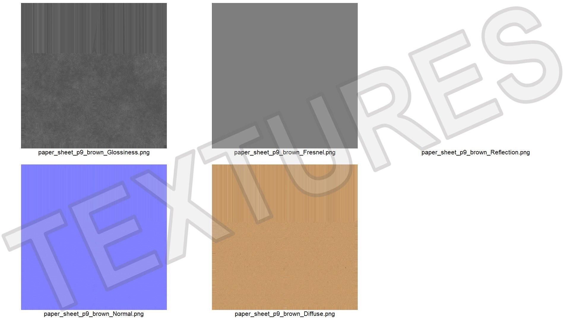 Blank Kraft Paper Sheet Model - TurboSquid 1993710