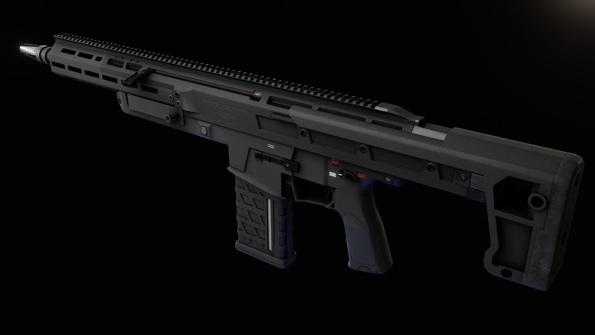 Textron NGSW-R 3D Model - TurboSquid 1778618