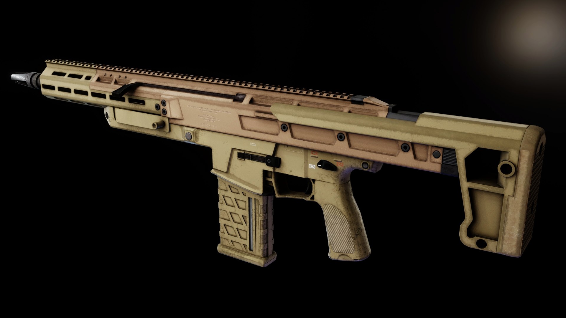 Textron NGSW-R 3D Model - TurboSquid 1778618