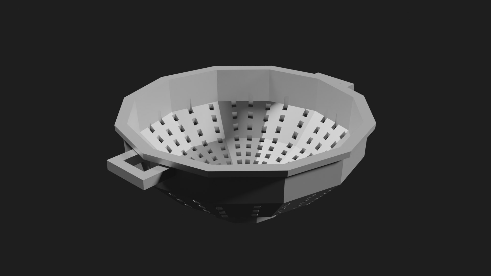 Lowpoly Colander 3D model - TurboSquid 1866176