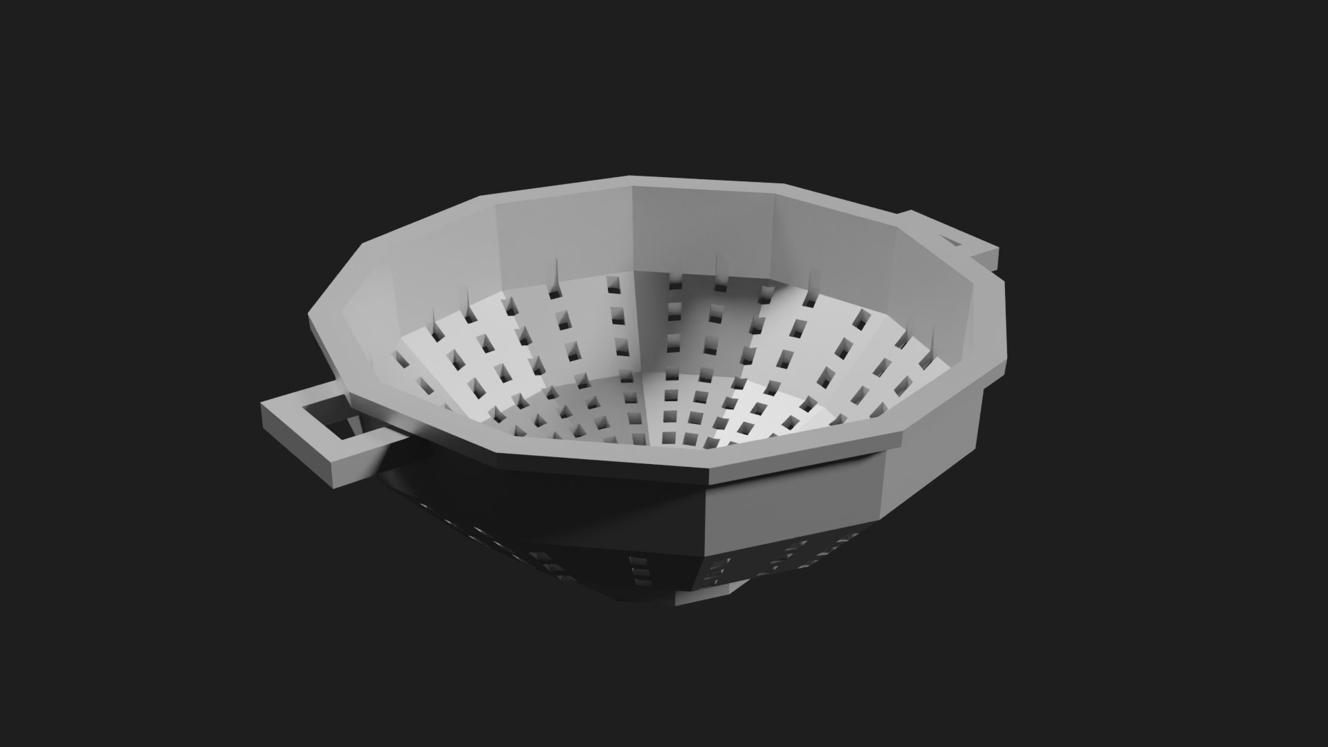 Lowpoly Colander 3D model - TurboSquid 1866176