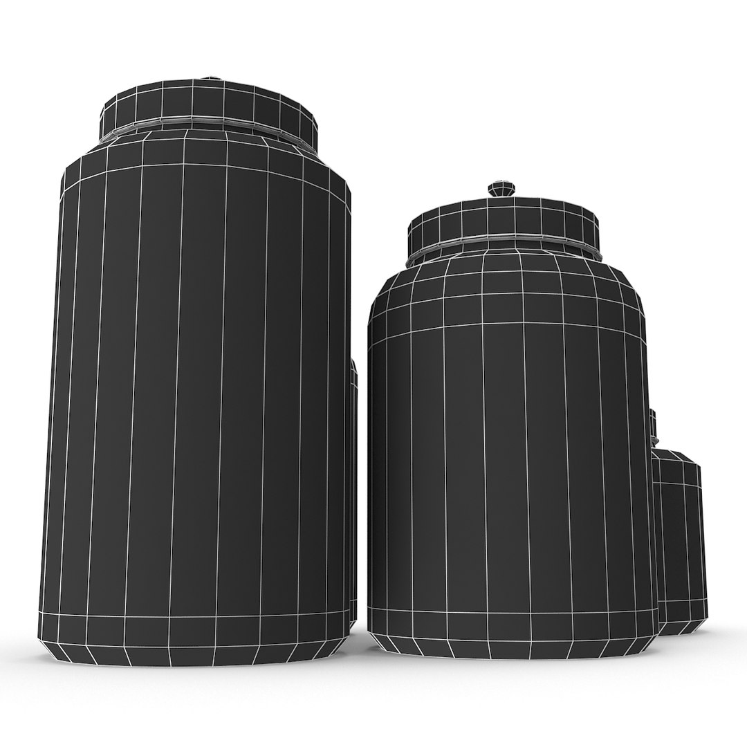 3d Jar Model
