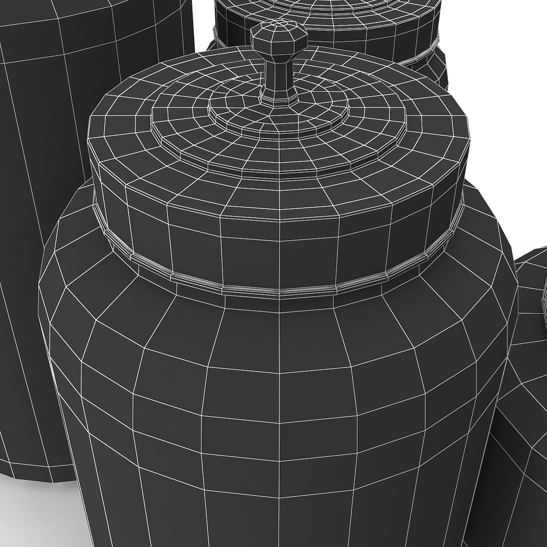 3d Jar Model