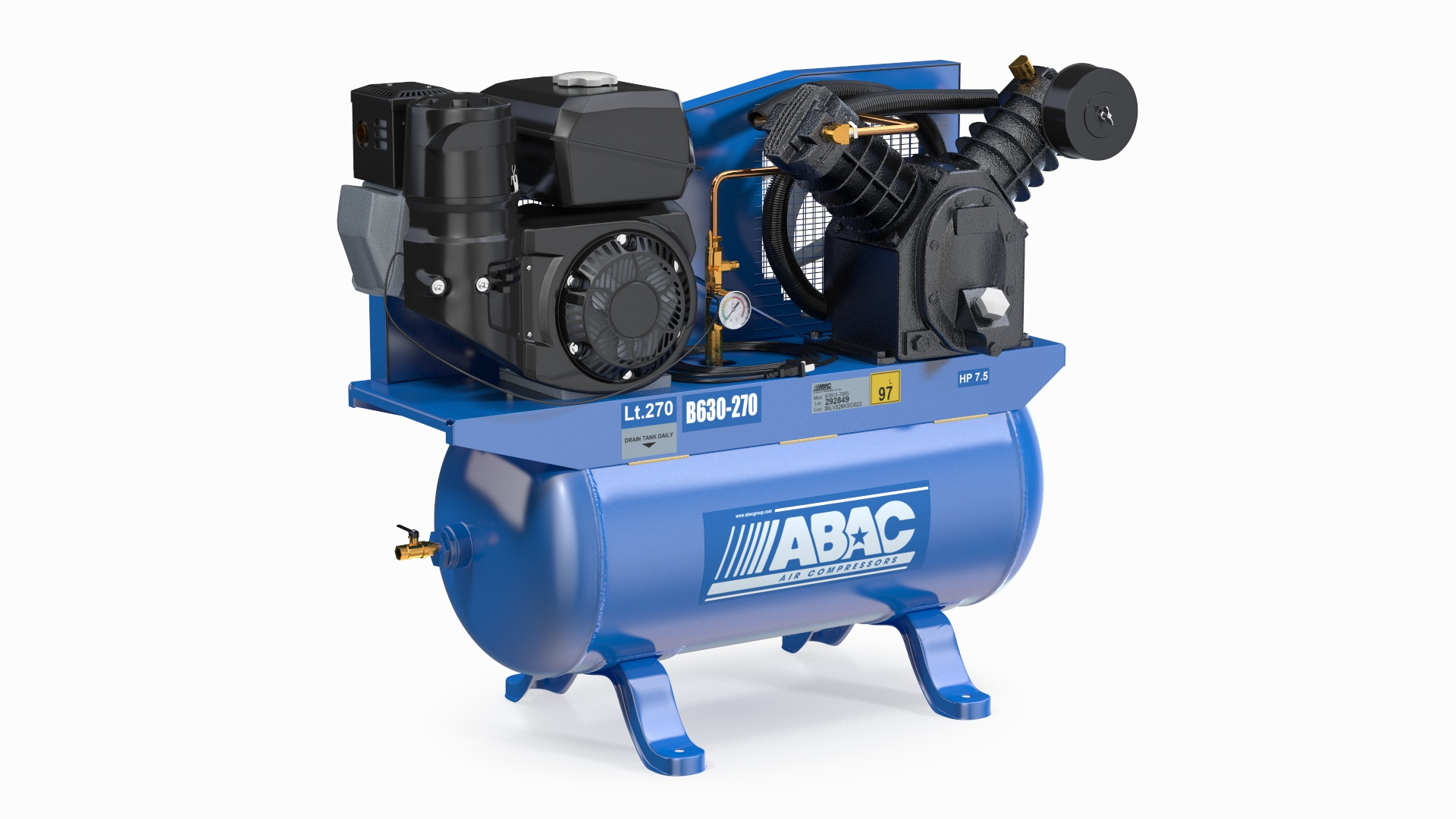 Air Compressor Abac 3D - TurboSquid 2189786