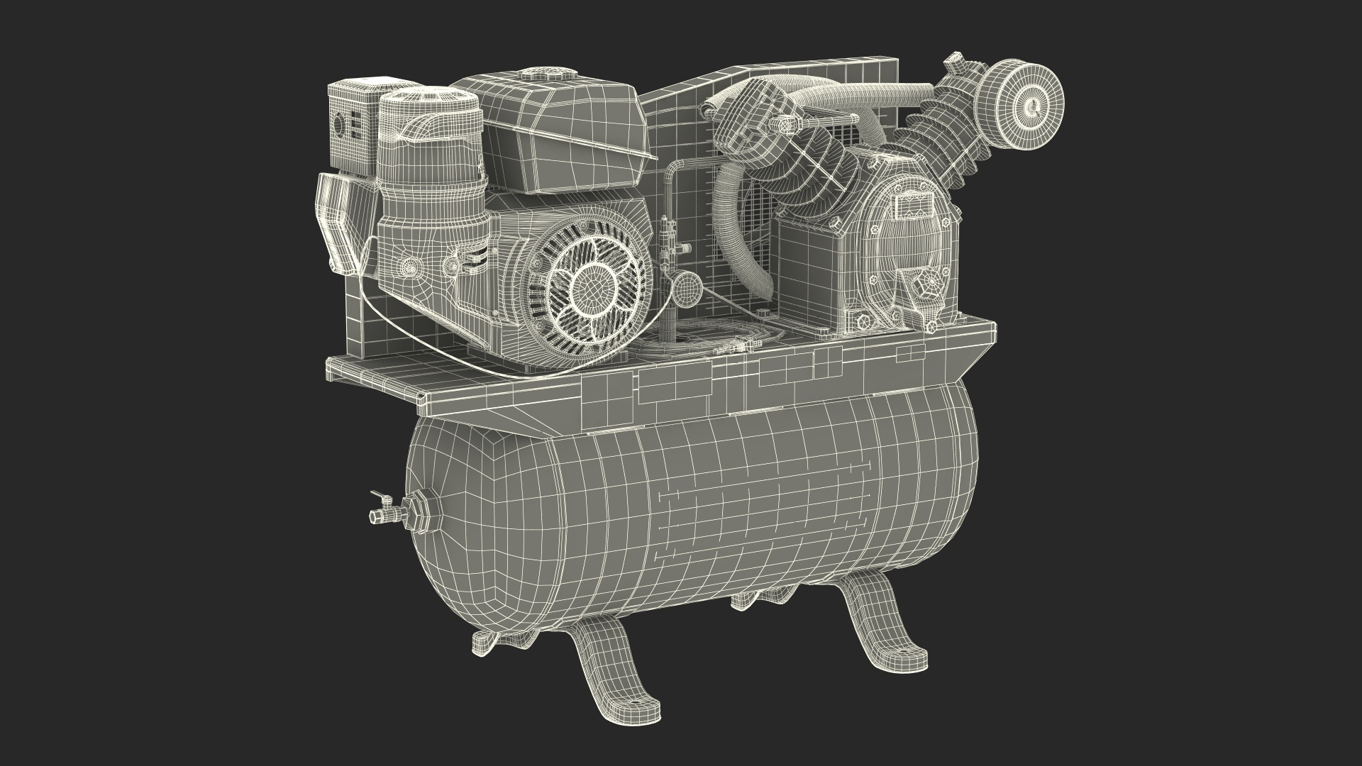 Air Compressor Abac 3D - TurboSquid 2189786