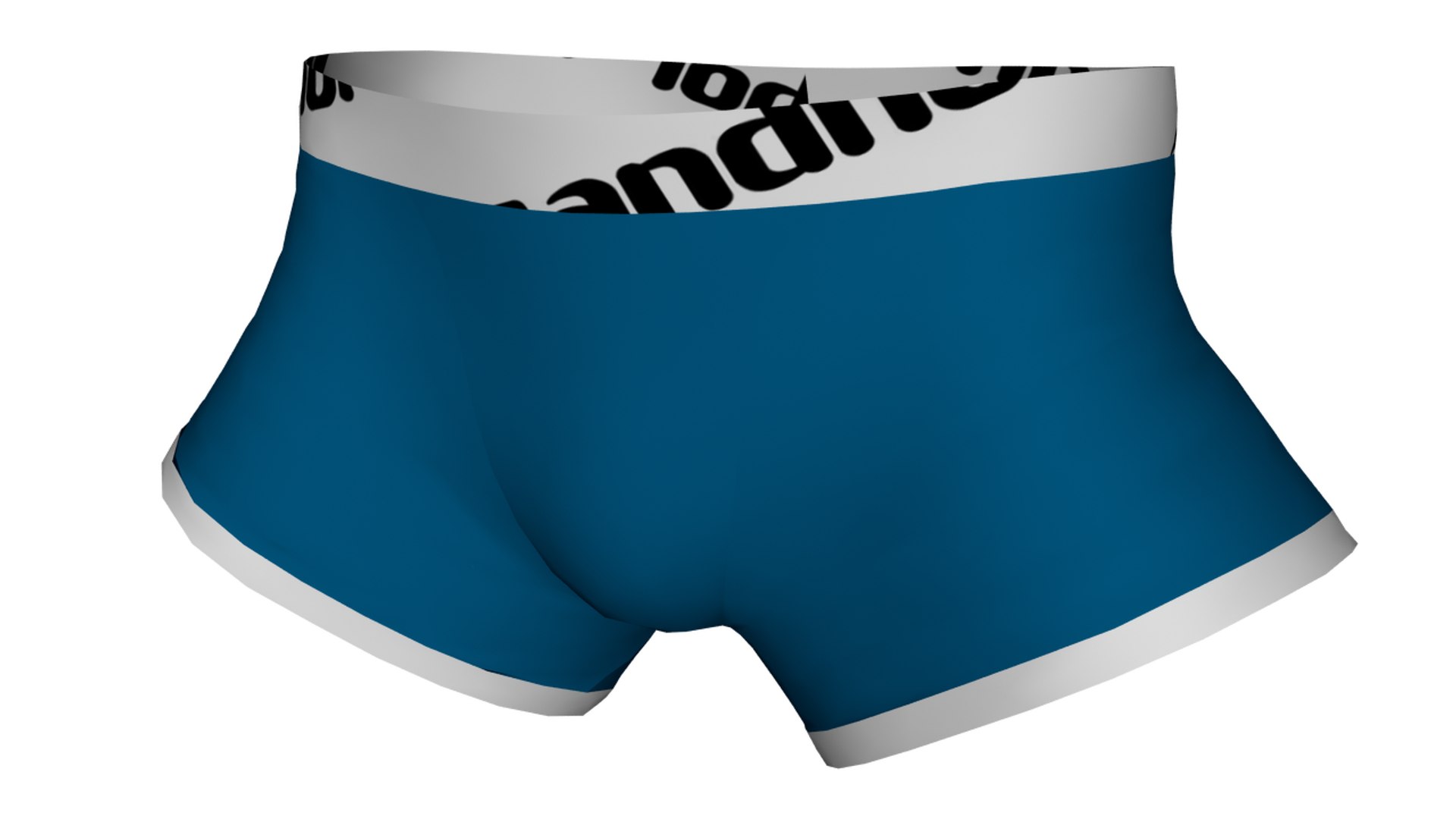 3d Underwear Boxer Model
