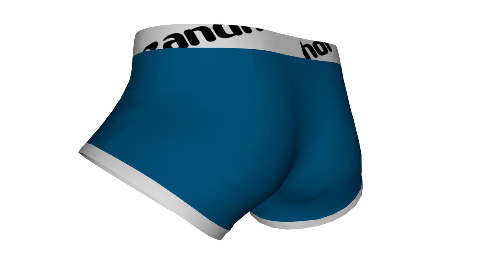 3d Underwear Boxer Model
