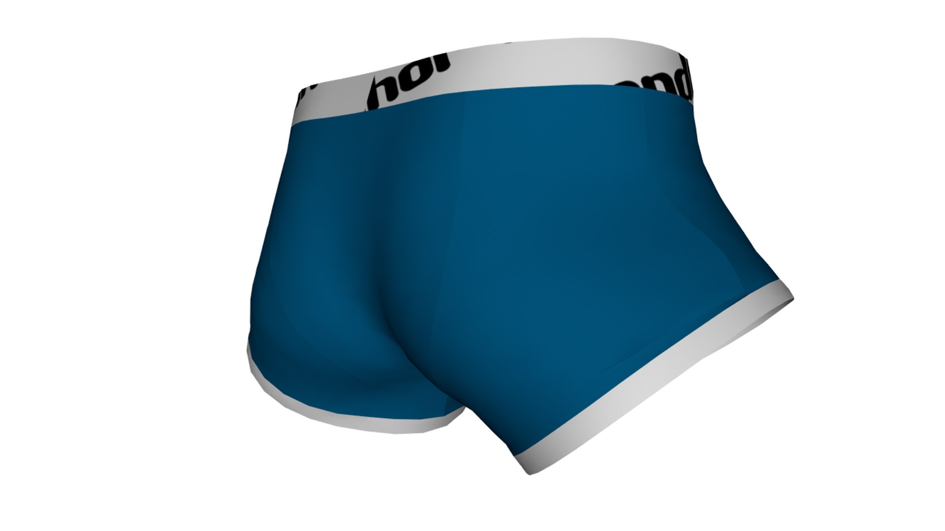 3d Underwear Boxer Model