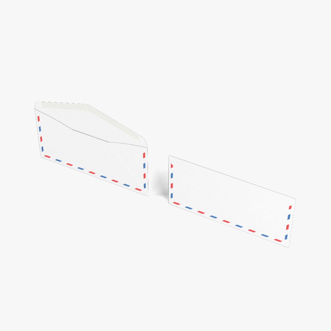 3D envelope office - TurboSquid 1687802