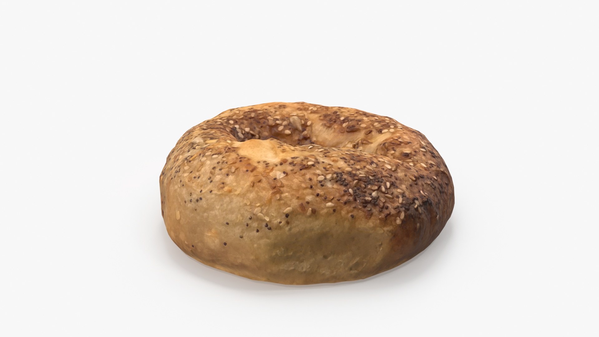 Everything Bagel 3D Model - TurboSquid 1720009