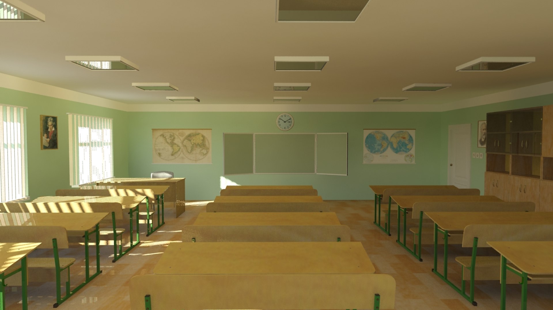 3d School Class