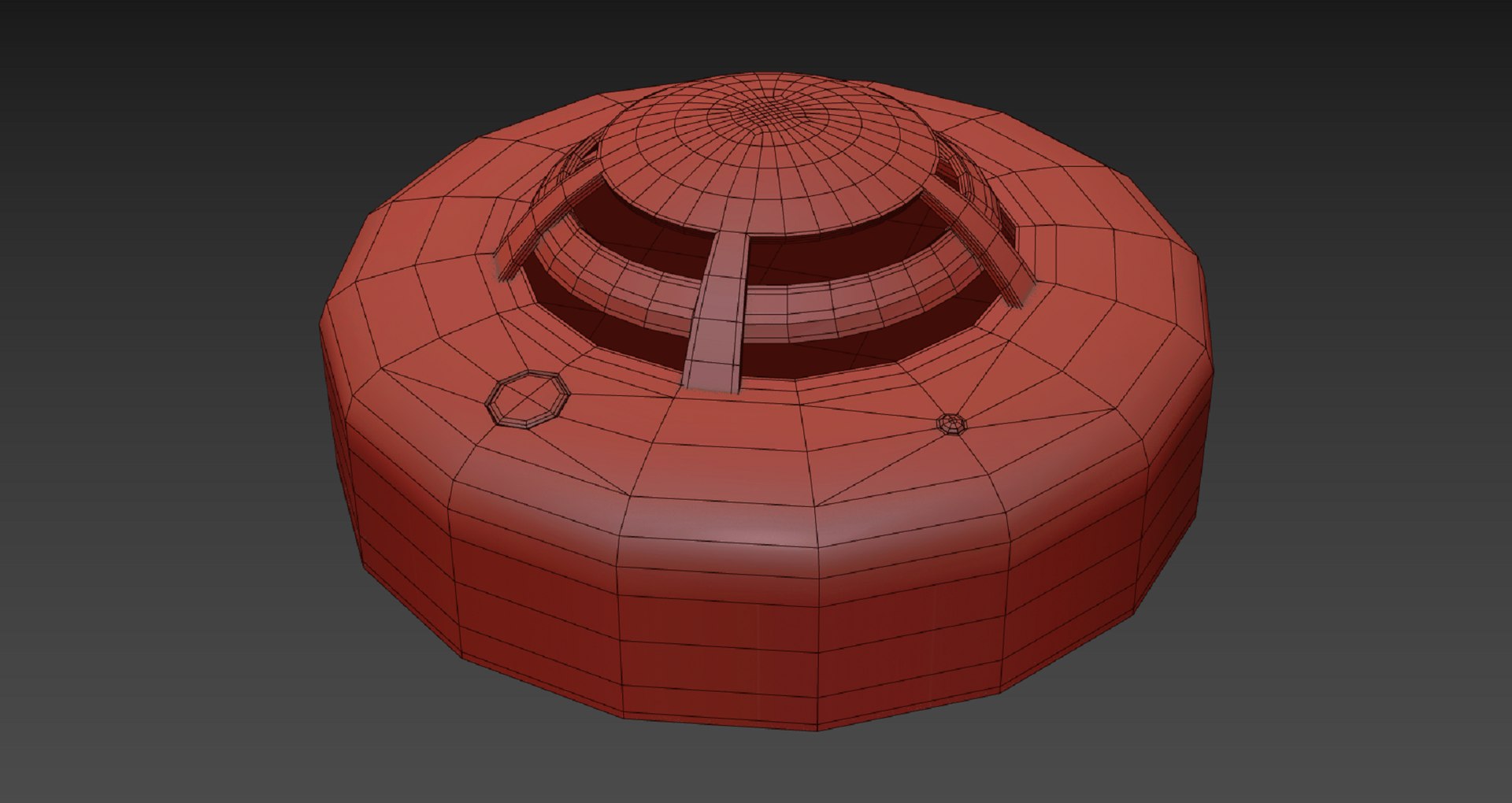 3D Smoke Detector Model - TurboSquid 1832478