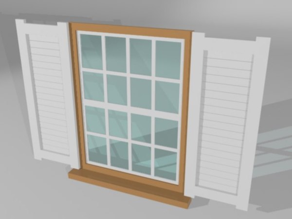 residential window 3d model