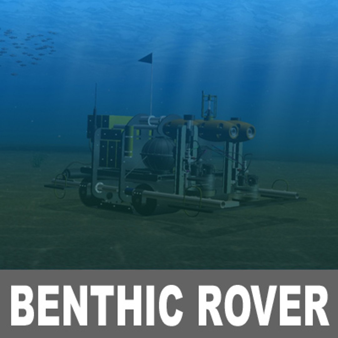 3d robot ocean model