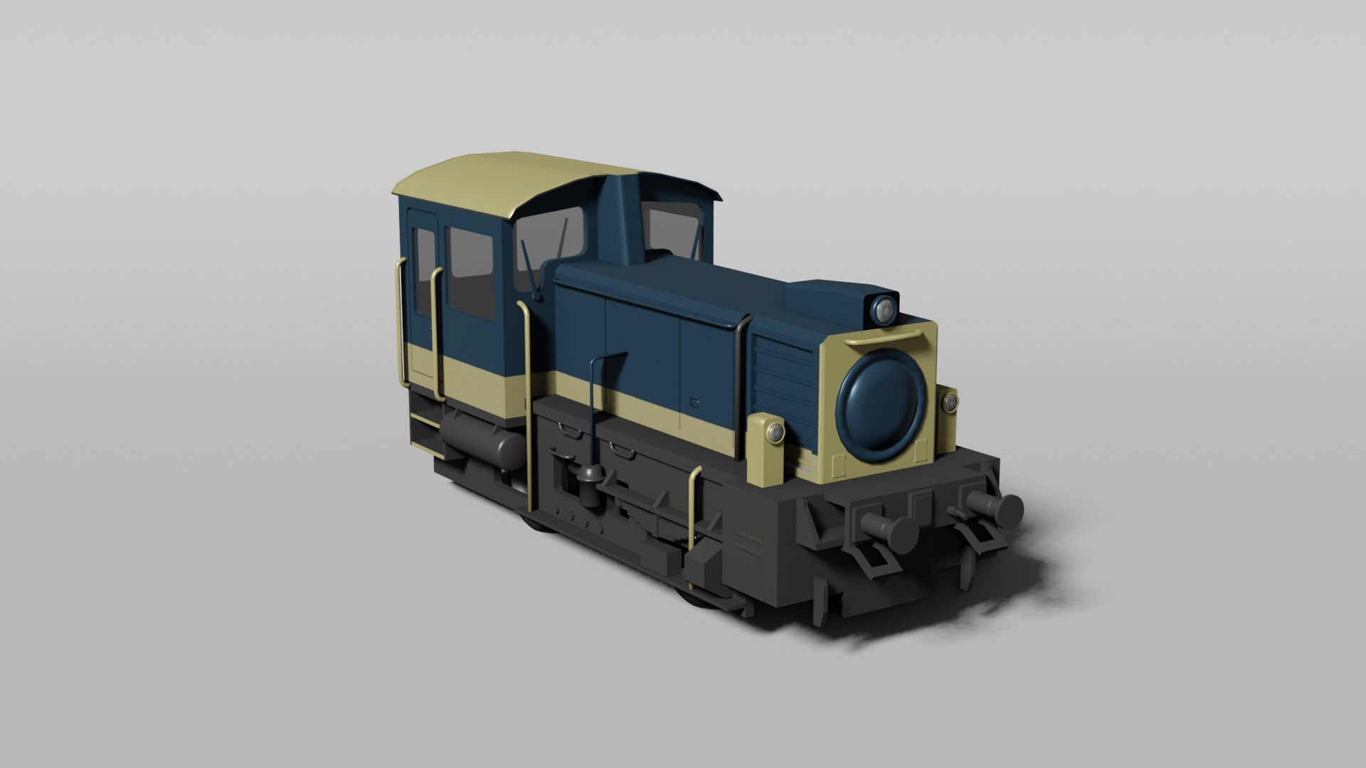 3D Small Diesel Locomotive Model - TurboSquid 1978636