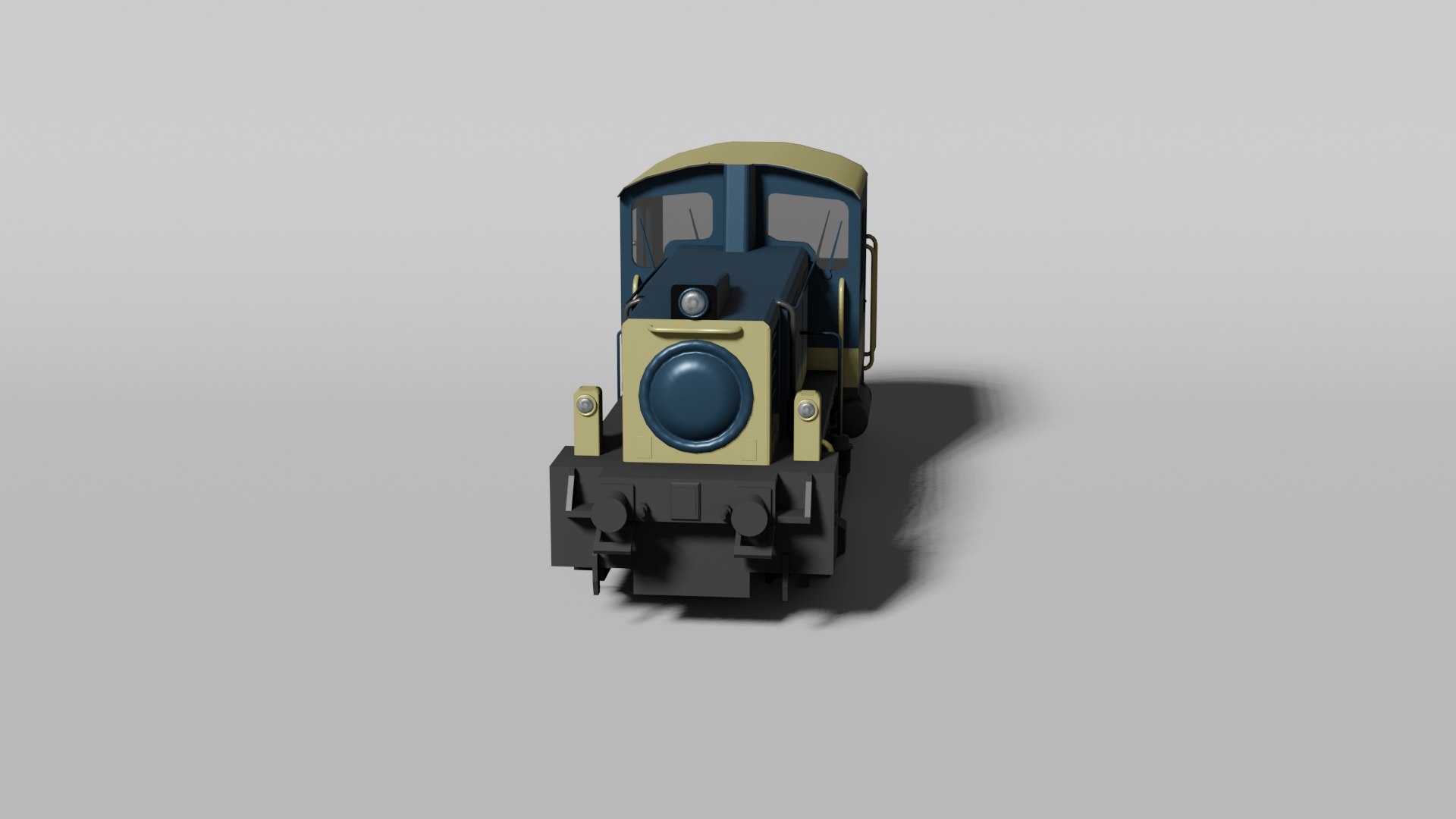 3D Small Diesel Locomotive Model - TurboSquid 1978636