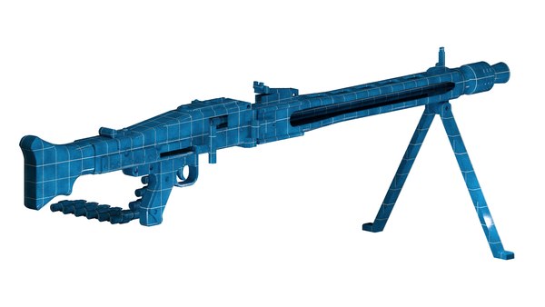 MG3 machine gun 3D model - TurboSquid 2016124