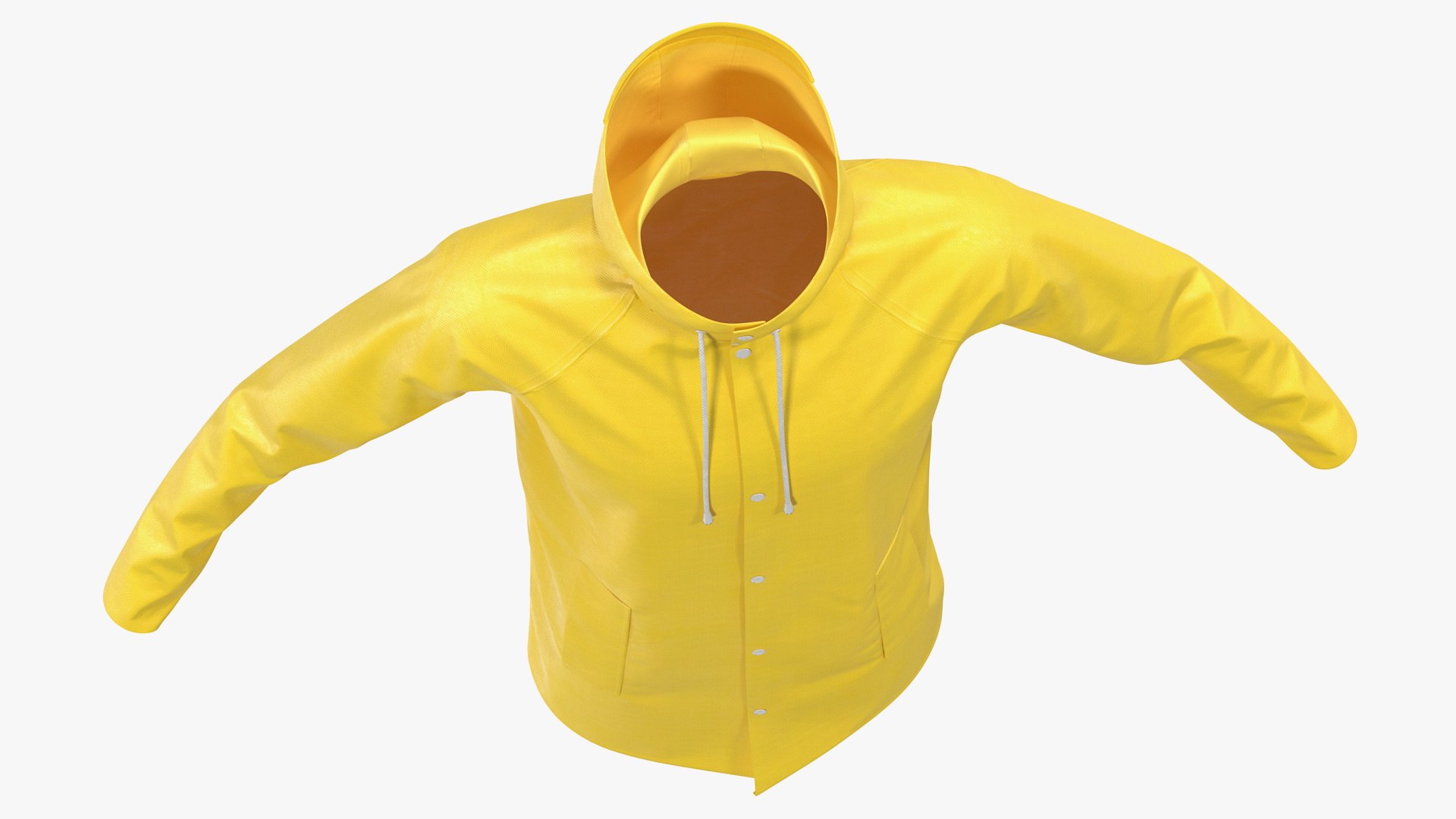 Waterproof outdoor raincoat coat 3D model - TurboSquid 1528528