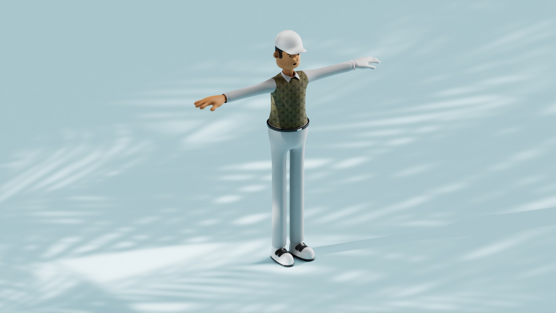 3D model 3D Golfer male - TurboSquid 2142143