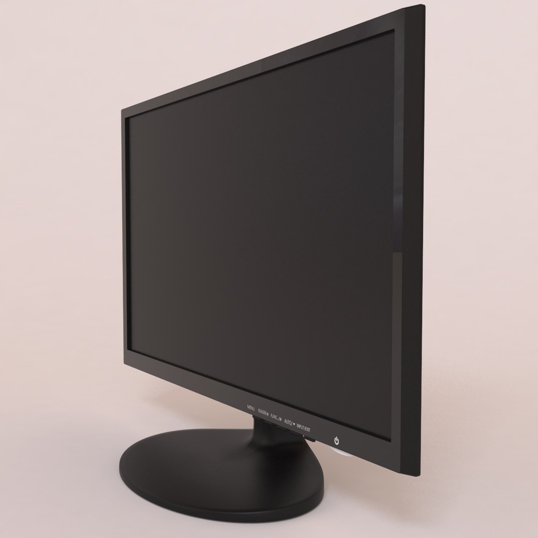 Monitor Computer 3d Max