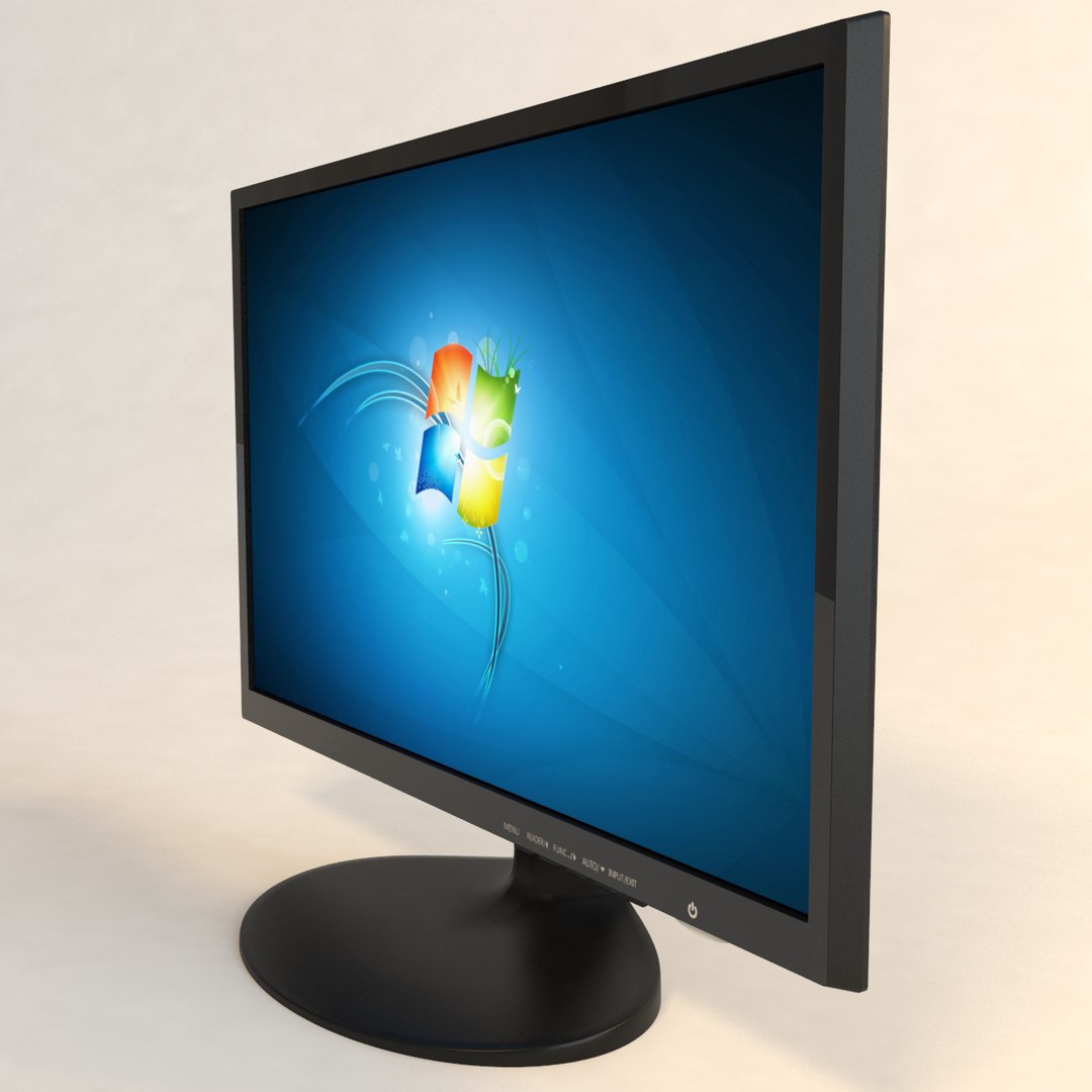 Monitor Computer 3d Max
