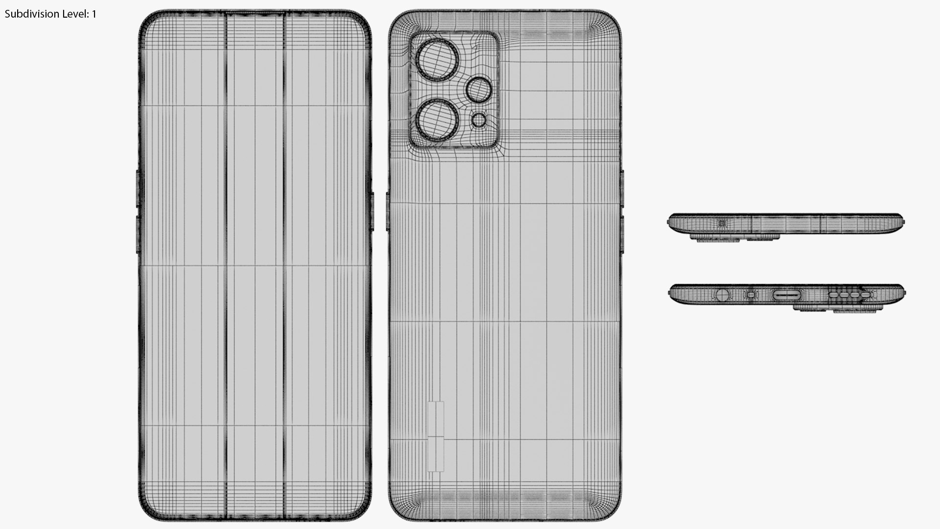 Realme 9 Gold Model - TurboSquid 1928049