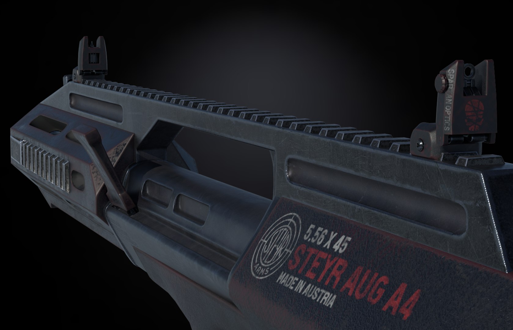AUG A4 3D Model - TurboSquid 2304977
