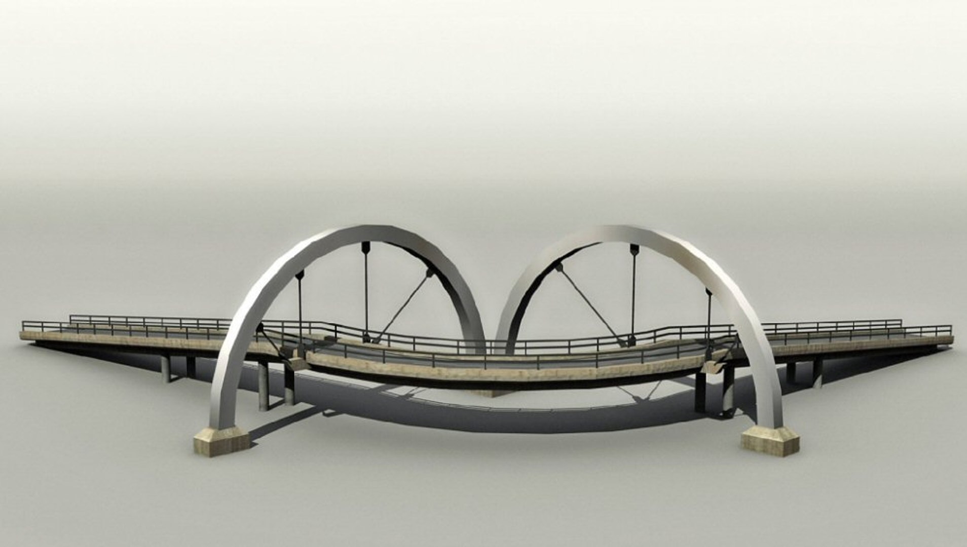 3d Model Highway Bridge