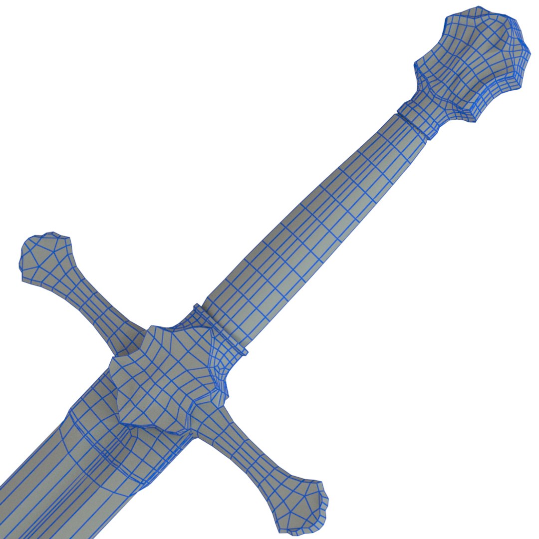 3d Model Realistic Sword
