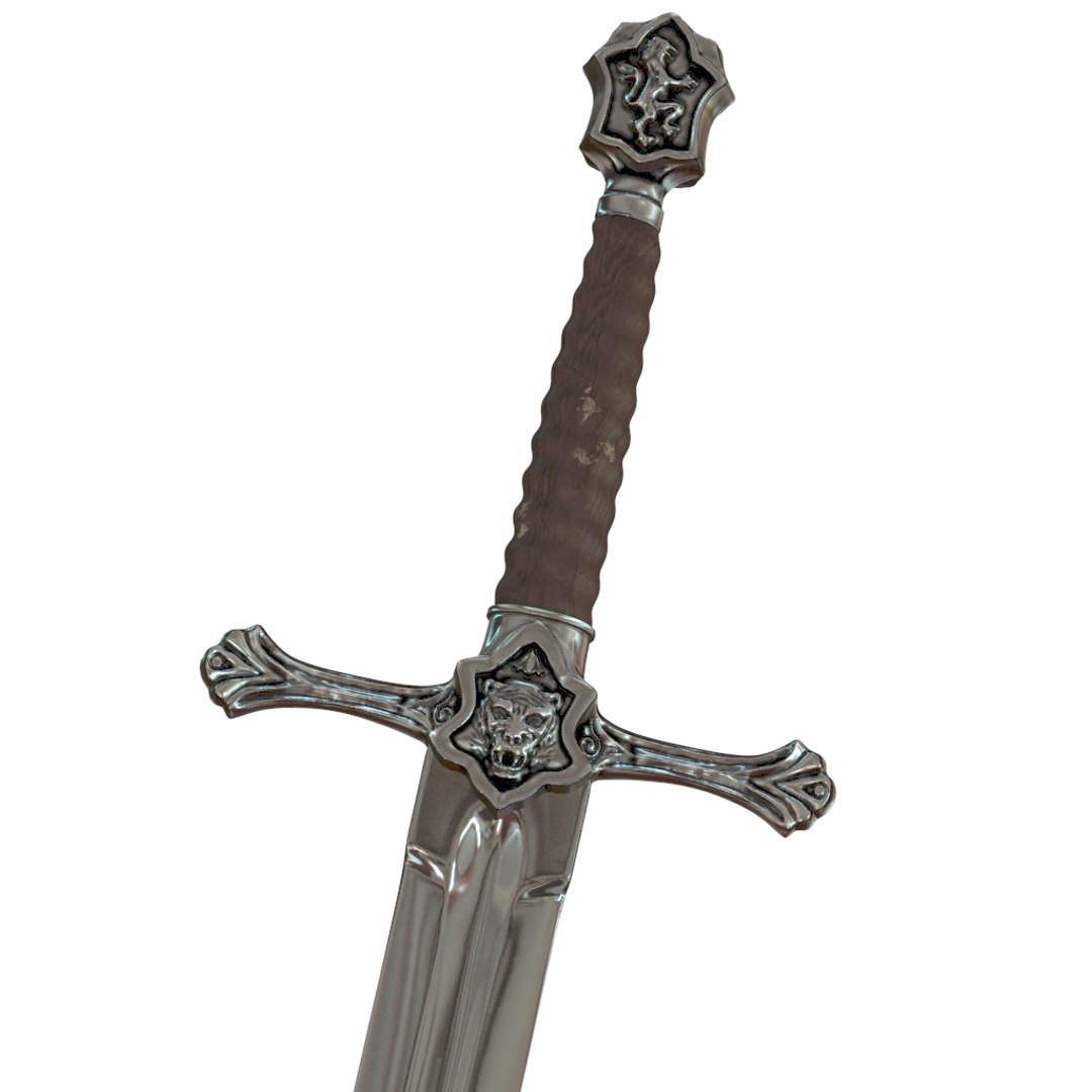 3d Model Realistic Sword