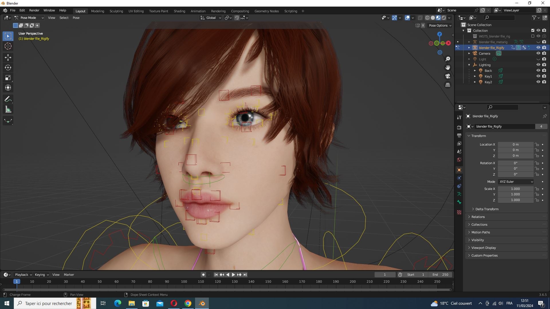 Suzi - Realistic Woman Scanned Texture 3D Model - TurboSquid 2207638