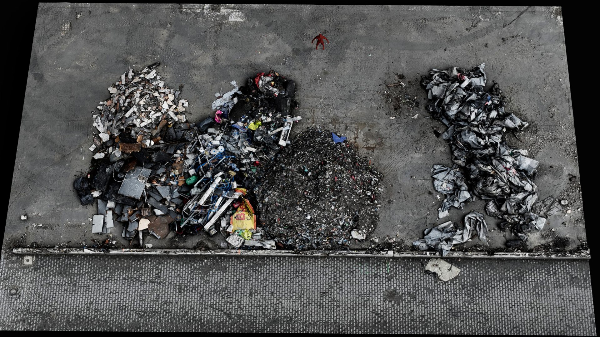 Debris Trash Piles Destroyed Building Ruins Part3 Scan 3D Model ...