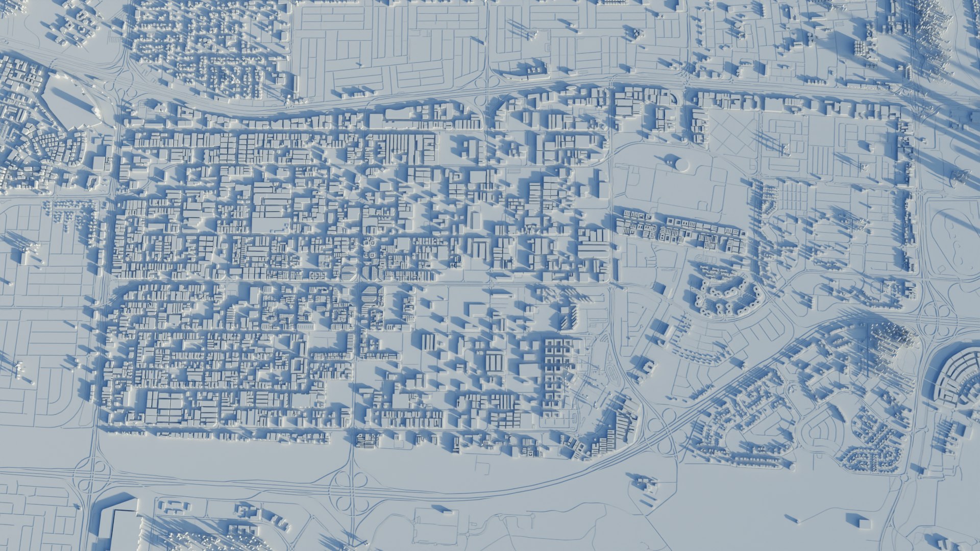 3D Dubai City Map - TurboSquid 1841145