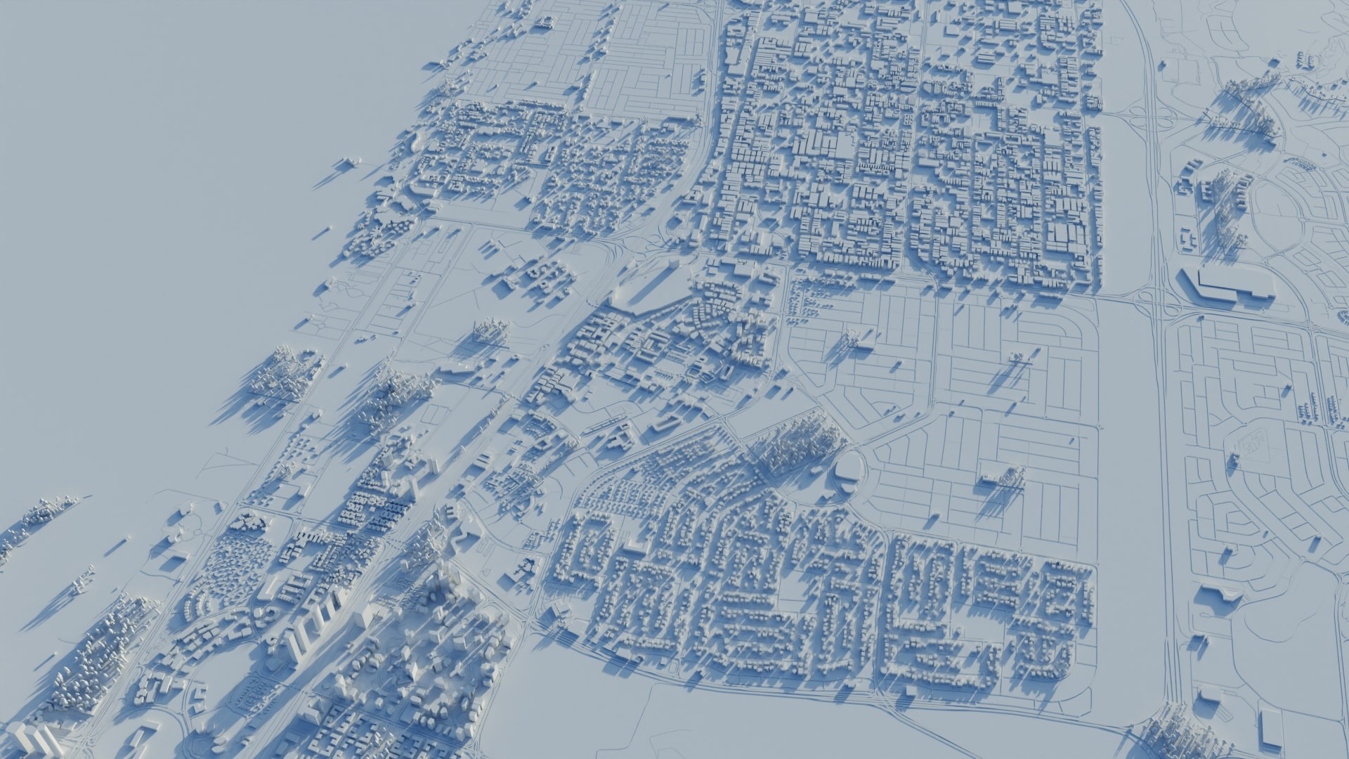 3D Dubai City Map - TurboSquid 1841145